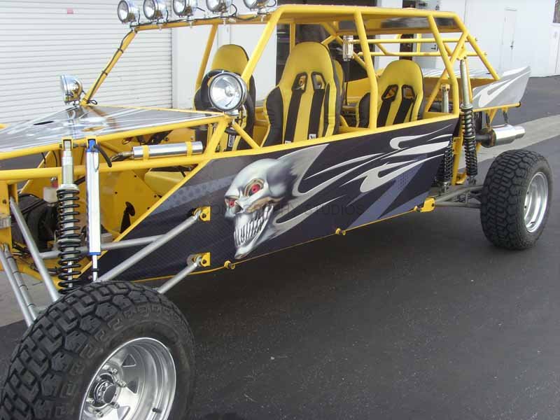 Custom Sand Rail Graphics - Iconography Studios