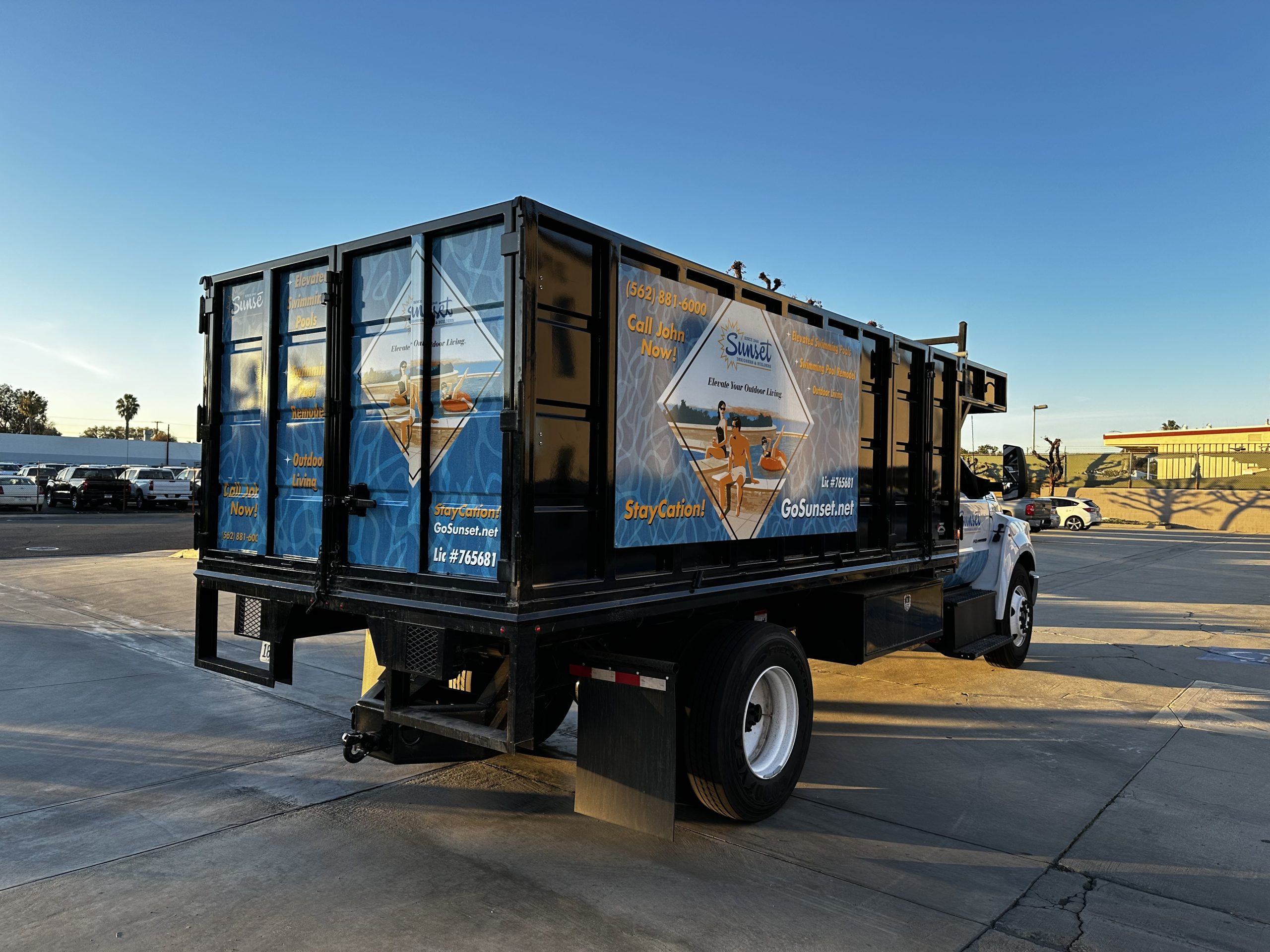 Custom Dump Truck Graphics - Iconography Studios