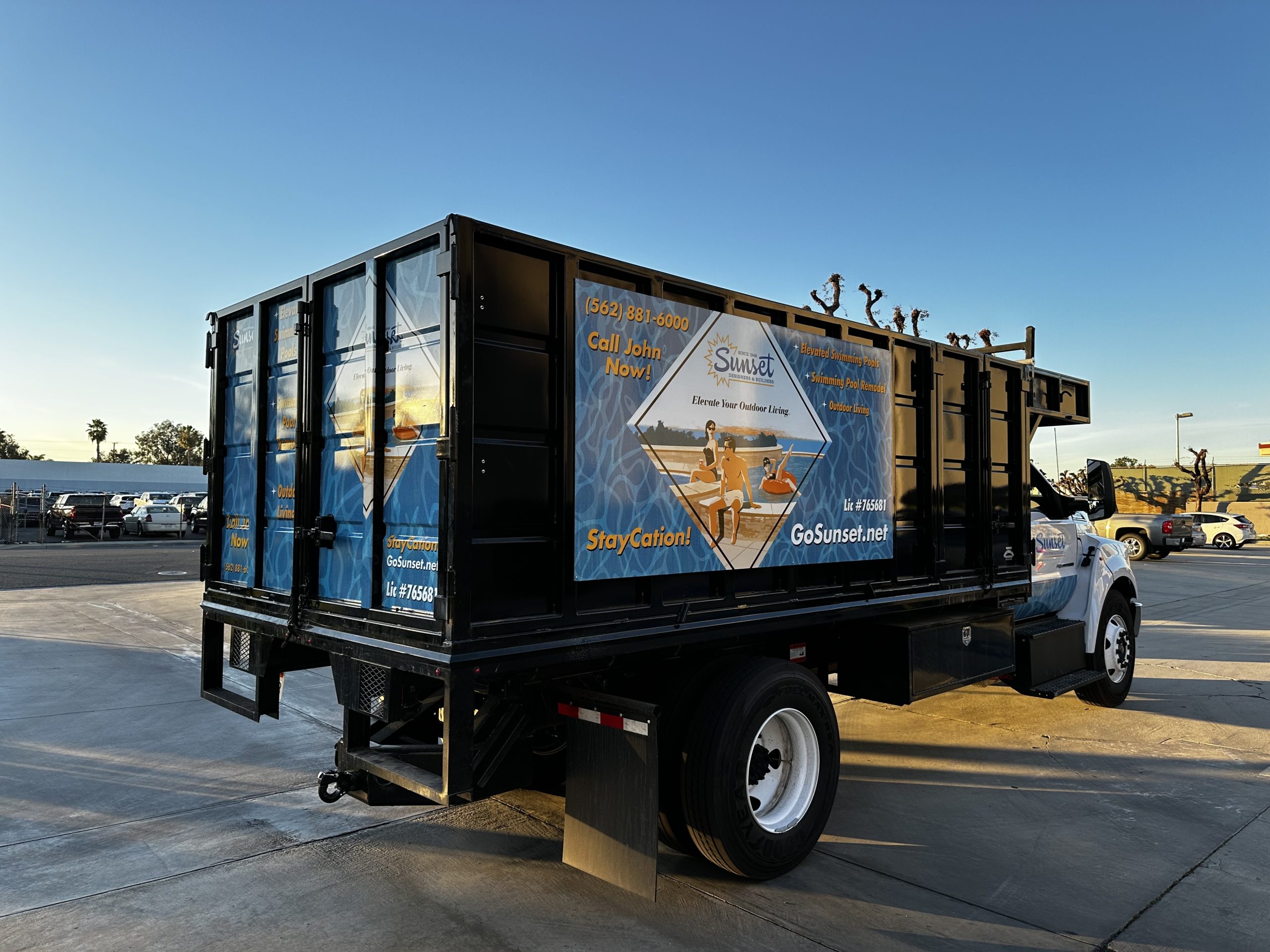 Custom Dump Truck Graphics - Iconography Studios